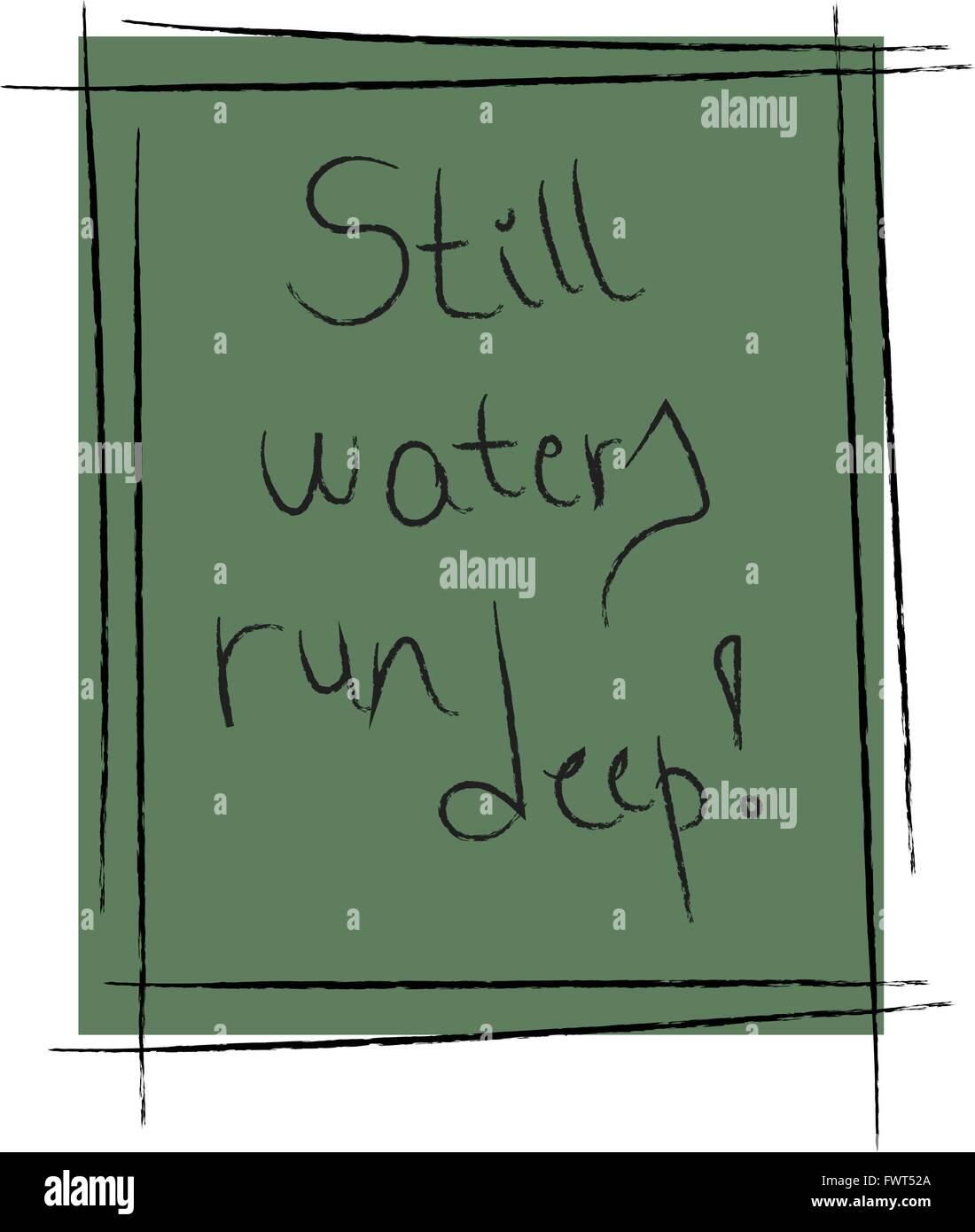 Handwritten slogan hi-res stock photography and images - Alamy