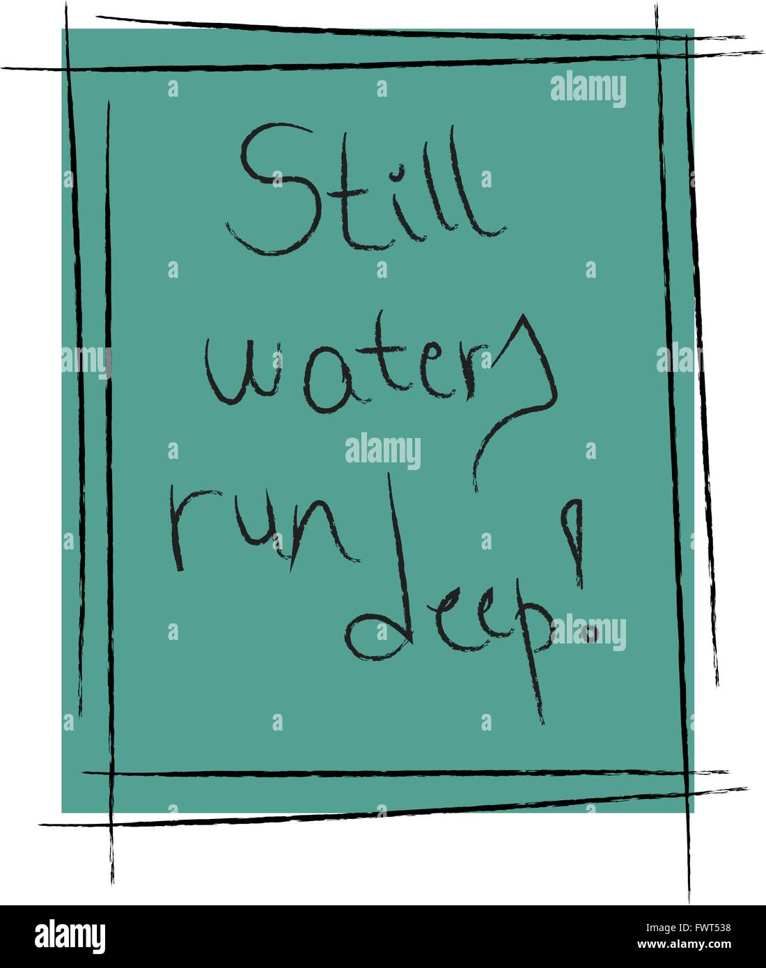 Chalk water Stock Vector Images - Alamy