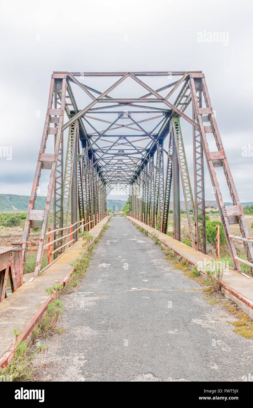 The historic Mackay bridge over the Sundays River at Colchester Stock ...