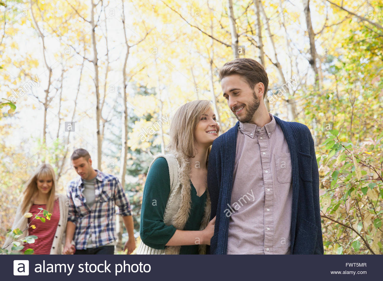 Walking loving couples hi-res stock photography and images - Alamy