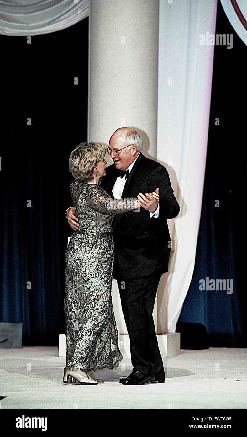 Washington, DC., USA, 20th January, 2001 Vice President Dick Cheney and ...