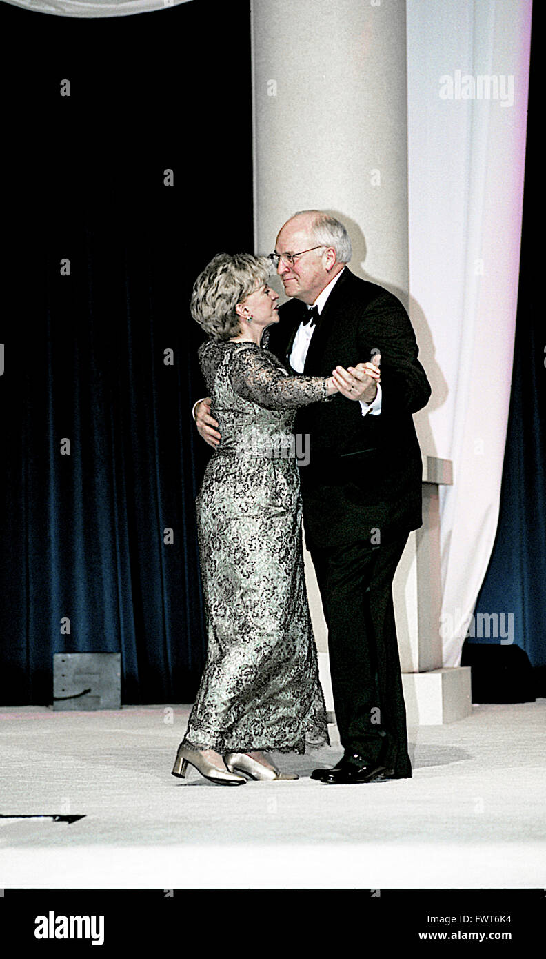 Washington, DC., USA, 20th January, 2001 Vice President Dick Cheney and ...