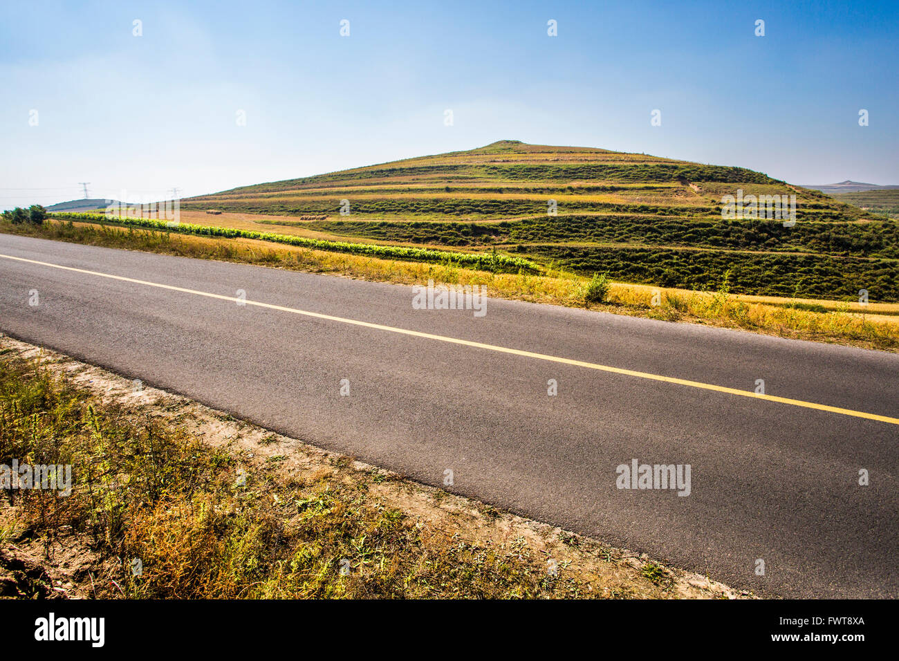 Grassland scenery in Hebei province, China Stock Photo - Alamy