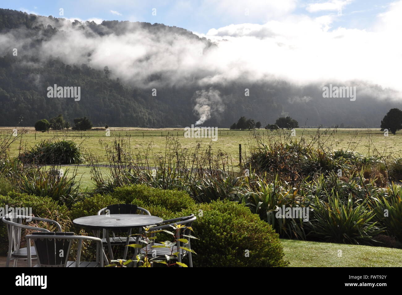 New Zealand - Peaceful Morning Stock Photo - Alamy