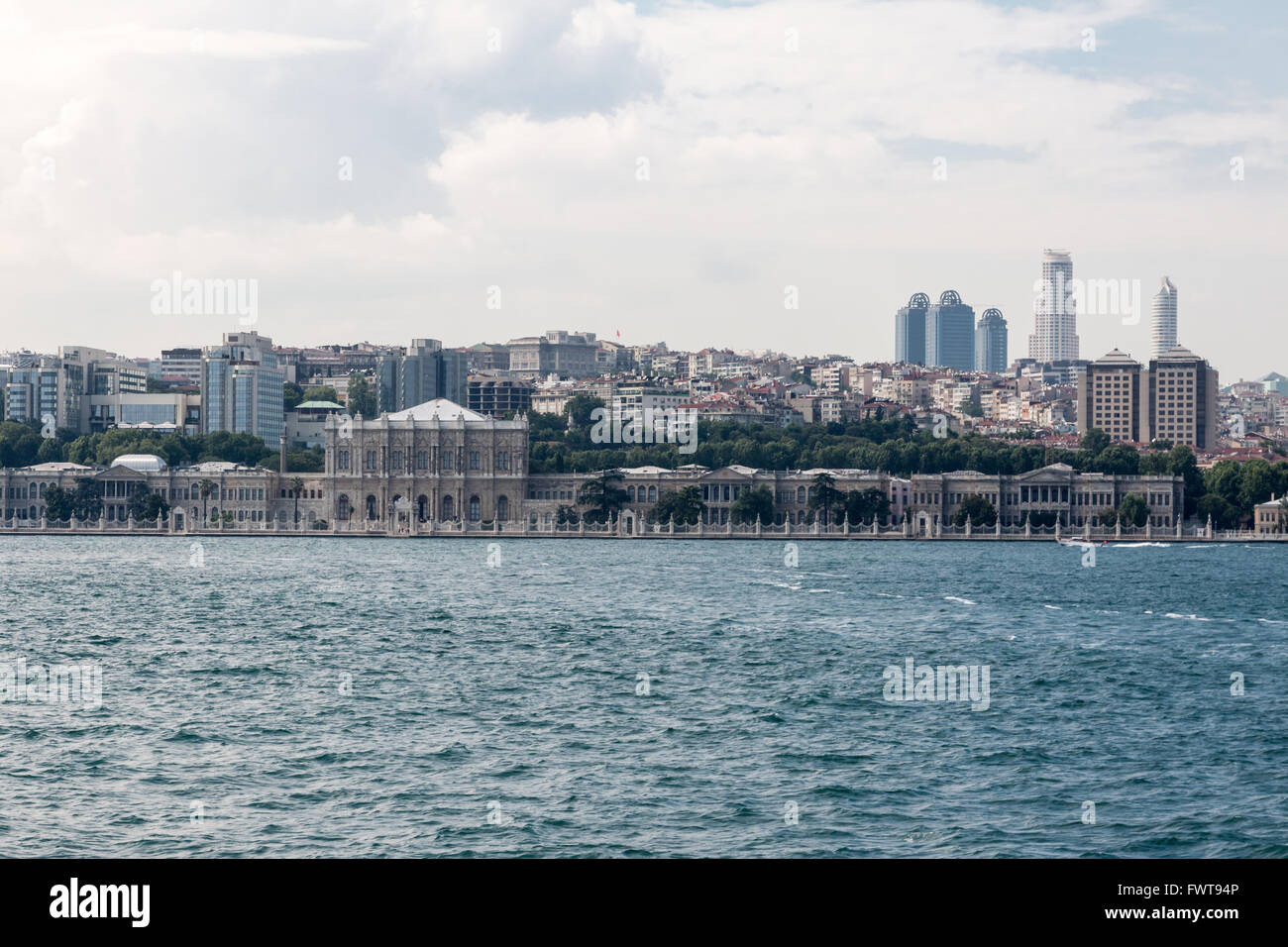 Bosphorus Istanbul Historical Building Stock Photo - Alamy