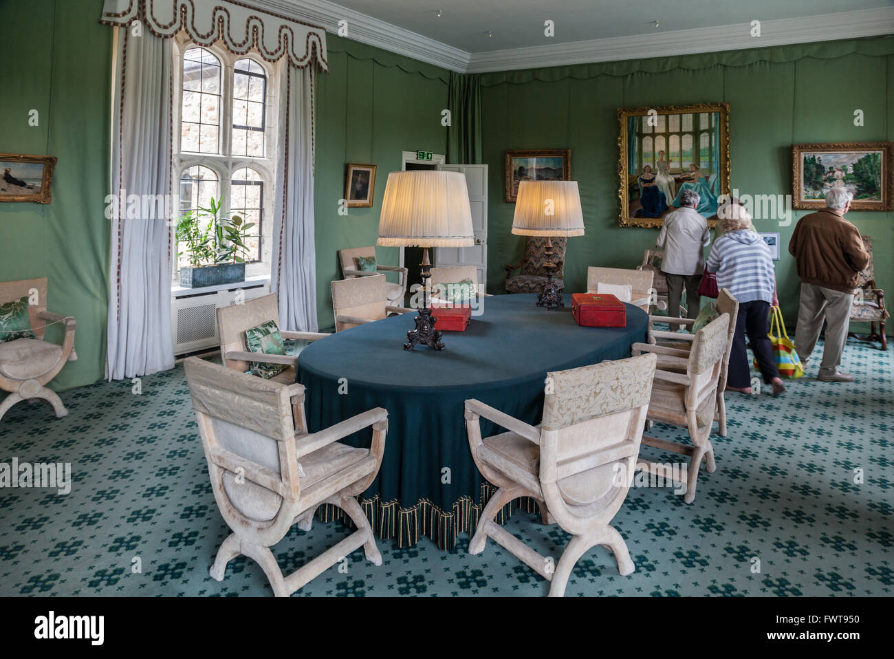 Leeds castle room kent hi-res stock photography and images - Alamy
