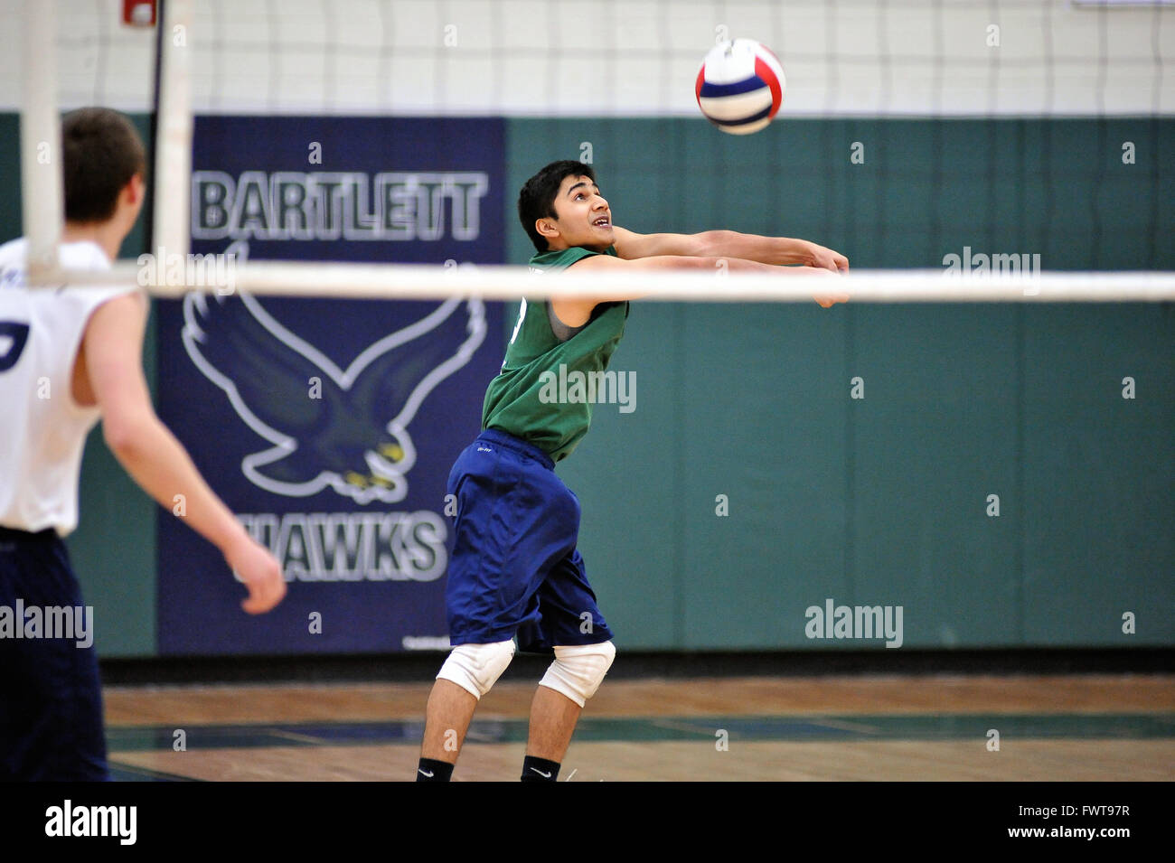 High school volleyball player in hi-res stock photography and images ...