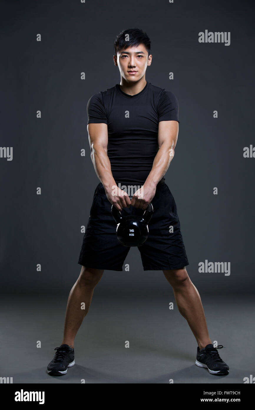 Kettlebell lifts hi-res stock photography and images - Alamy