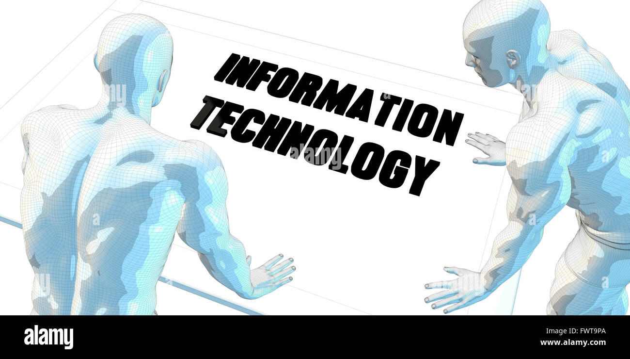 Information Technology Discussion and Business Meeting Concept Art ...