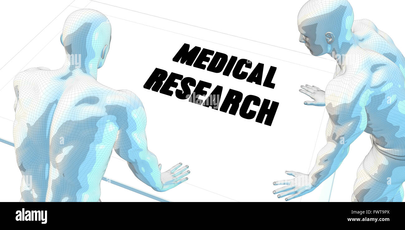Medical Research Discussion and Business Meeting Concept Art Stock ...