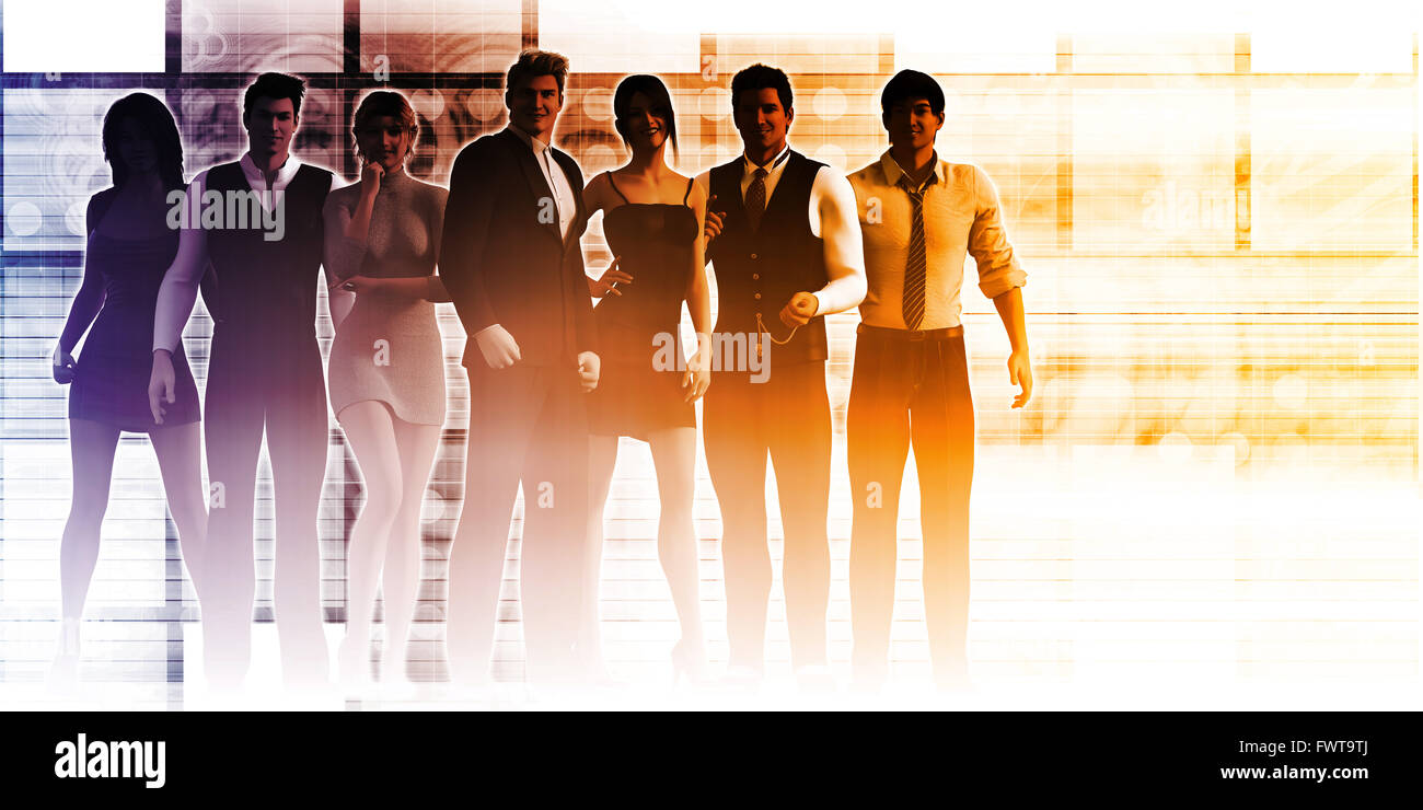 Formidable Business Team with Corporate Background as Concept Stock ...