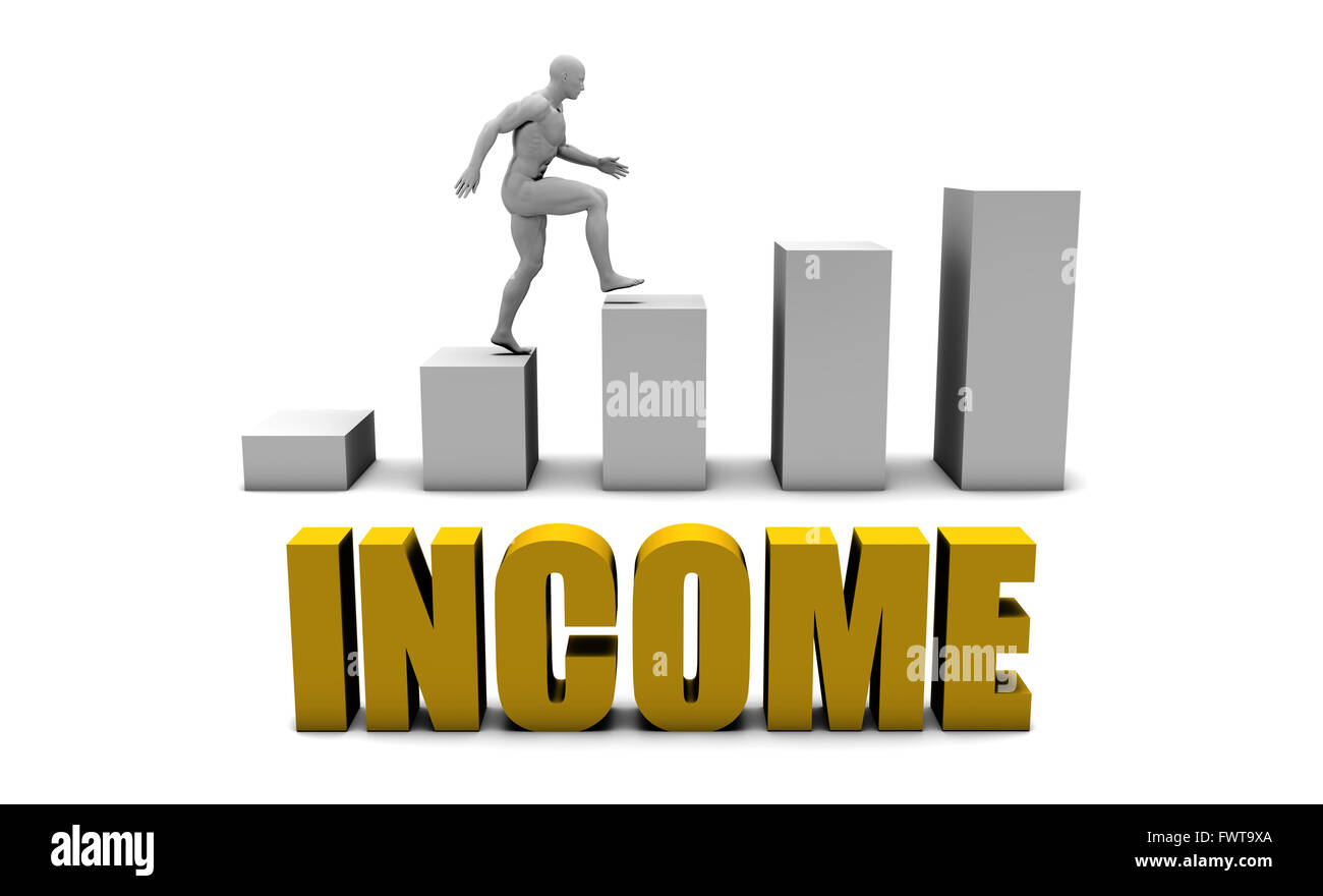 Increase Your Income or Business Process as Concept Stock Photo - Alamy