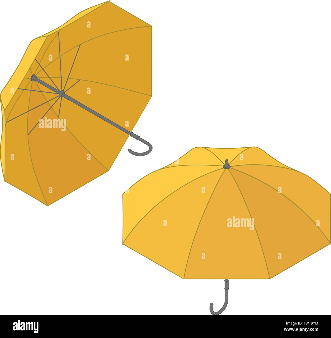 Umbrella icon isometric symbol flat Stock Vector Image & Art - Alamy