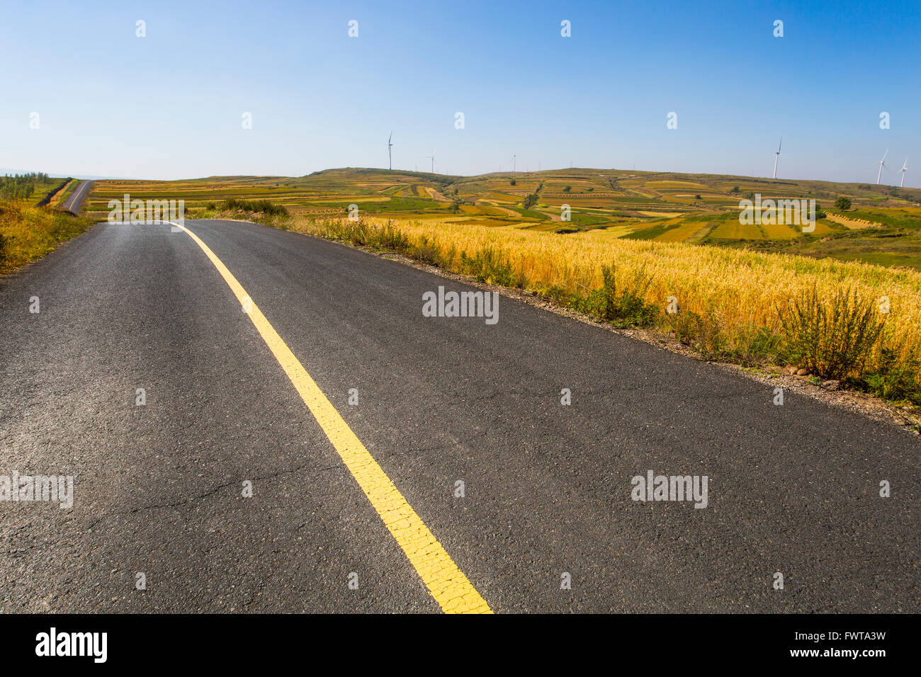 Grassland scenery in Hebei province, China Stock Photo - Alamy