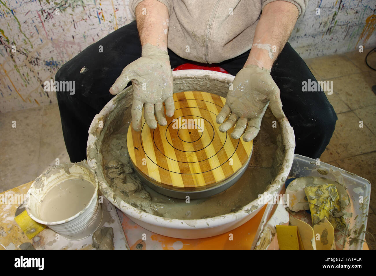 Pot making hi-res stock photography and images - Alamy