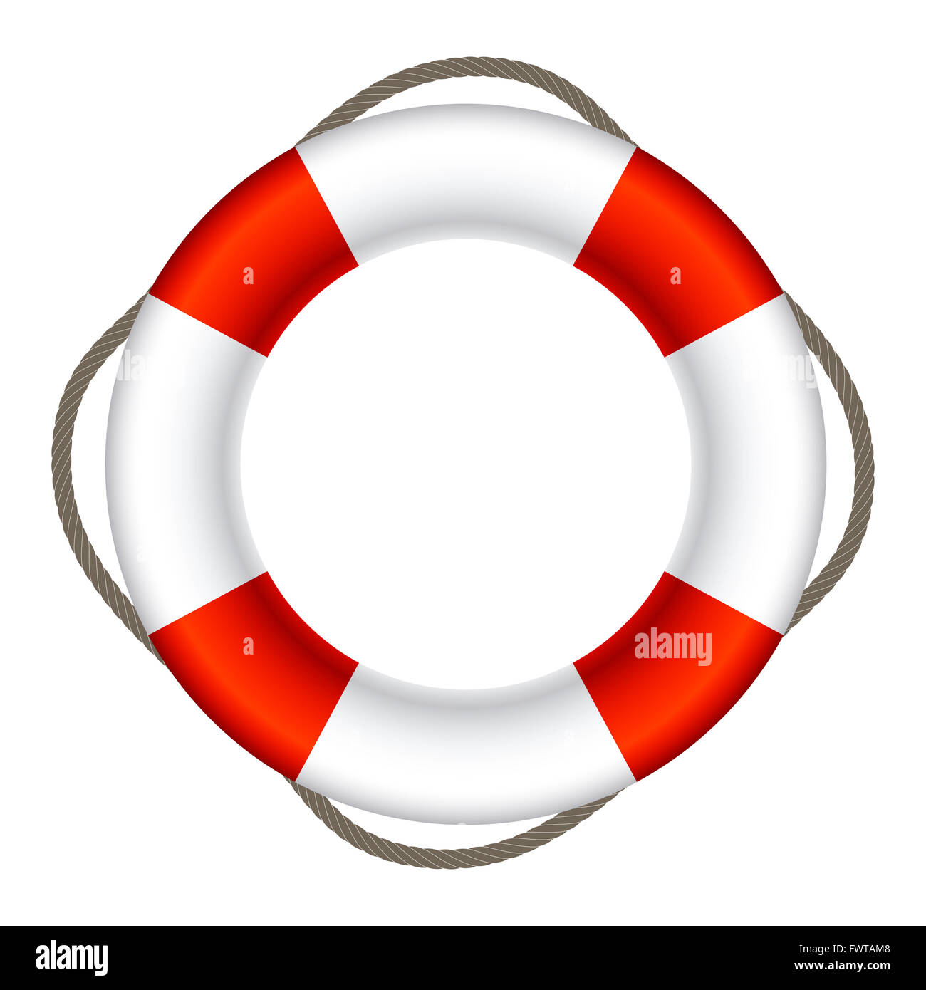 Lifebuoy Sign Symbol Illustration Stock Photo - Alamy