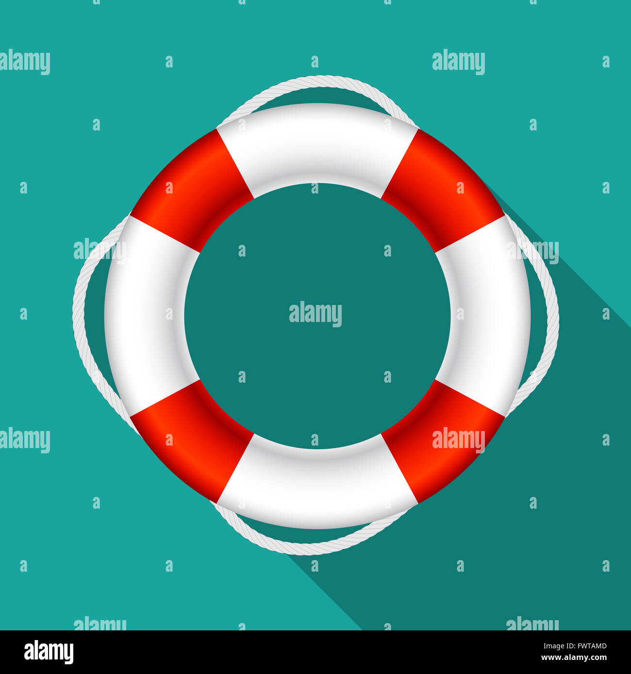 Lifebuoy Sign Symbol Illustration Stock Photo - Alamy