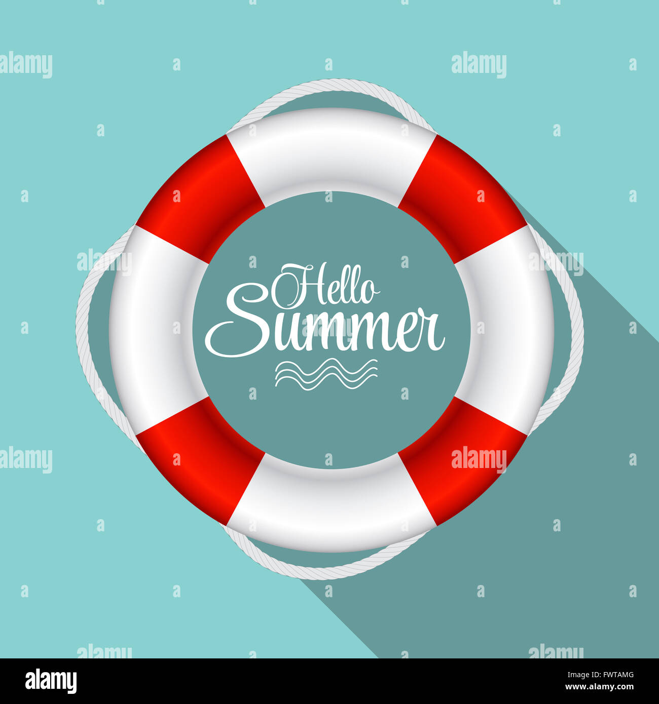 Lifebuoy Sign Symbol Illustration Stock Photo - Alamy