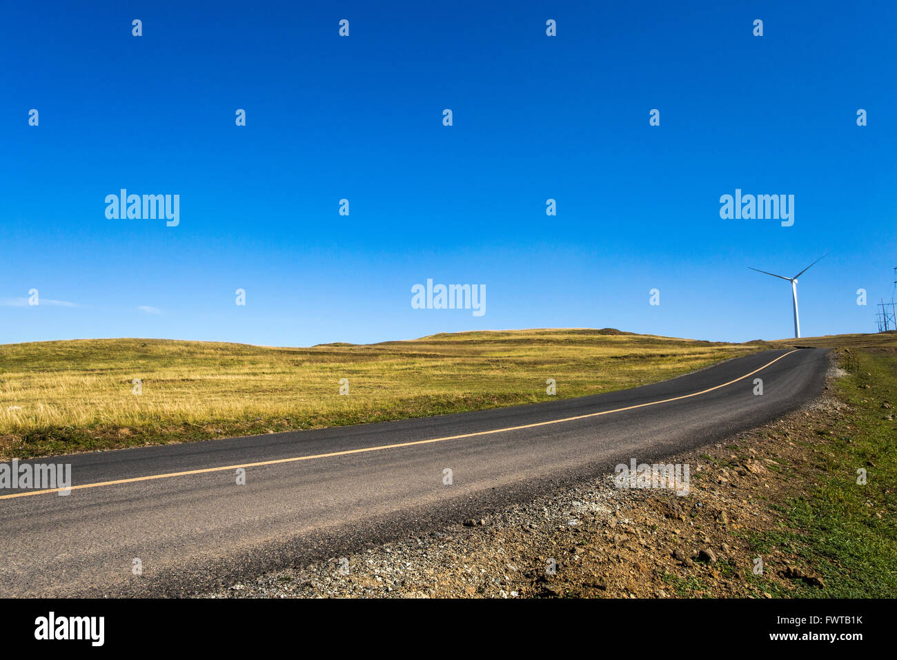Grassland scenery in Hebei province, China Stock Photo - Alamy