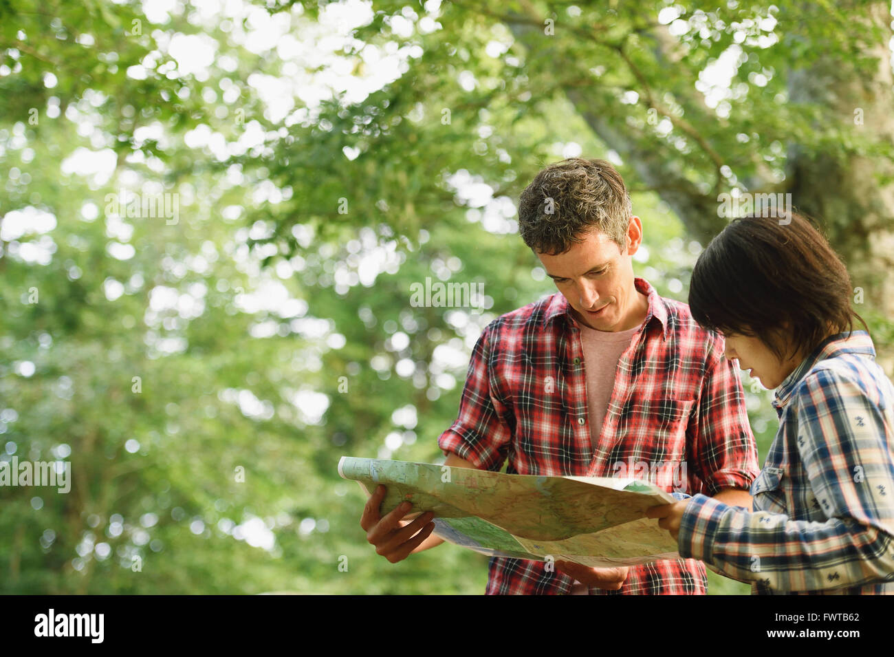 Checking map hi-res stock photography and images - Alamy