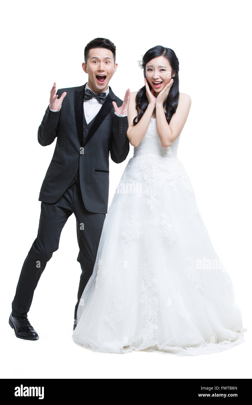 Bride shocked hi-res stock photography and images - Alamy