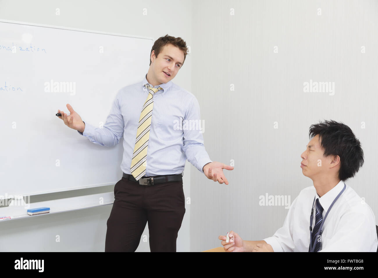 Office presentation multi ethnic hi-res stock photography and images - Alamy