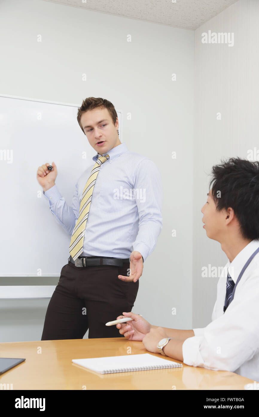 Office presentation multi ethnic hi-res stock photography and images - Alamy