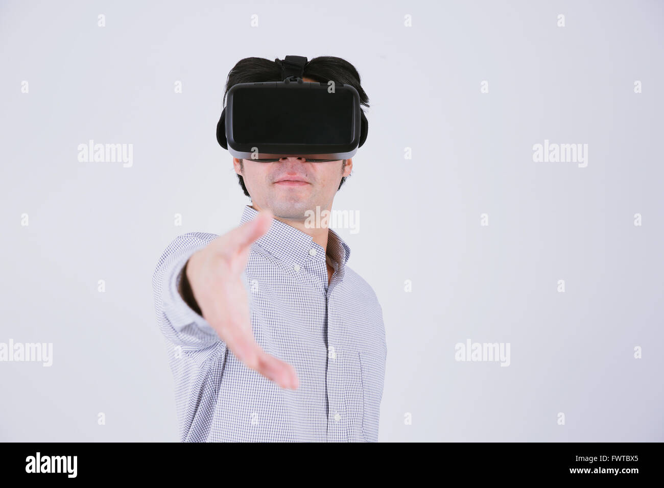 Virtual Handshake High Resolution Stock Photography and Images - Alamy
