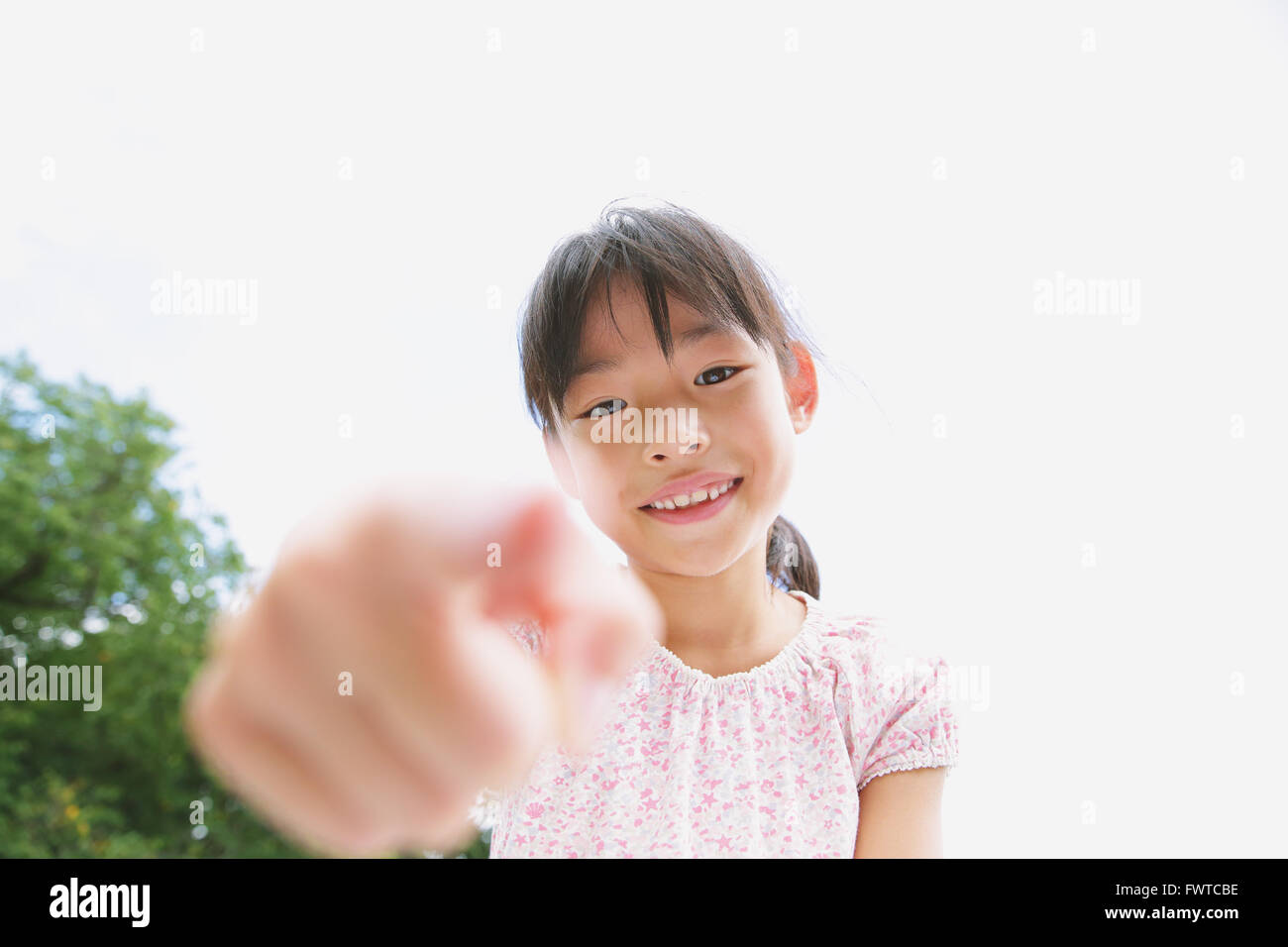 Japanese kid looking at camera Stock Photo - Alamy