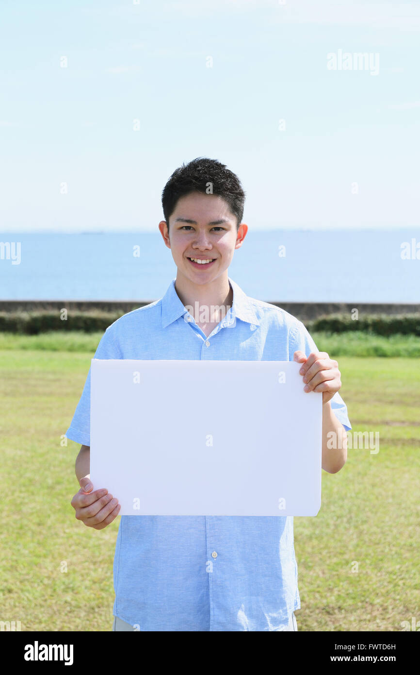 Student asian man whiteboard hi-res stock photography and images - Alamy