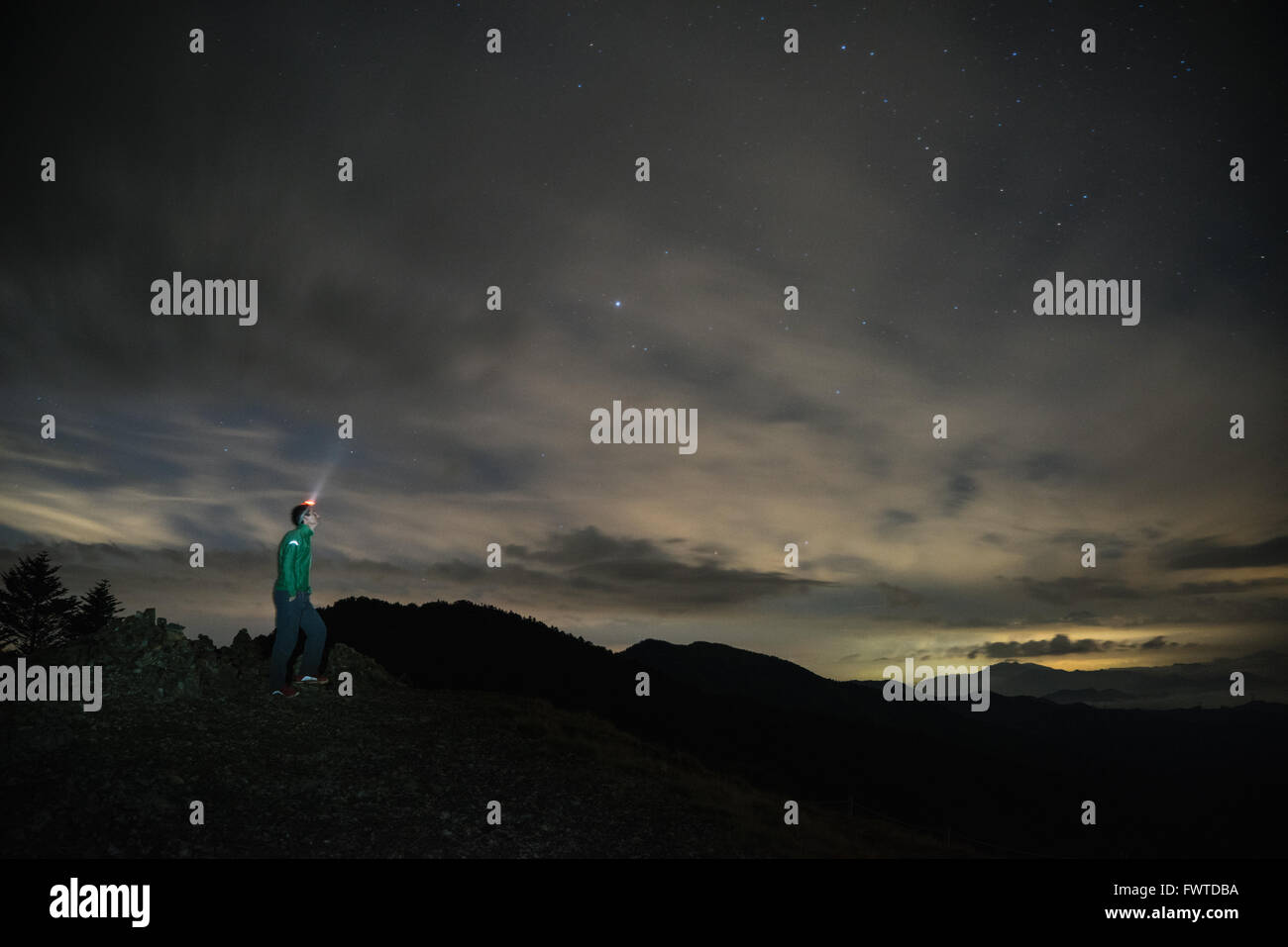 Man with torch hi-res stock photography and images - Alamy