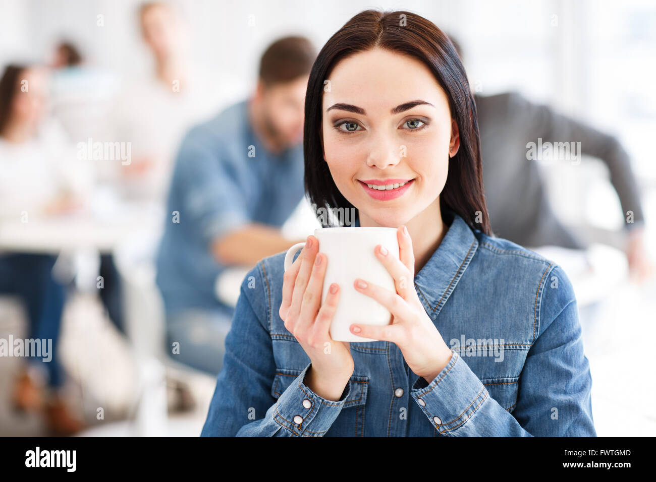 Delighted girl hi-res stock photography and images - Alamy