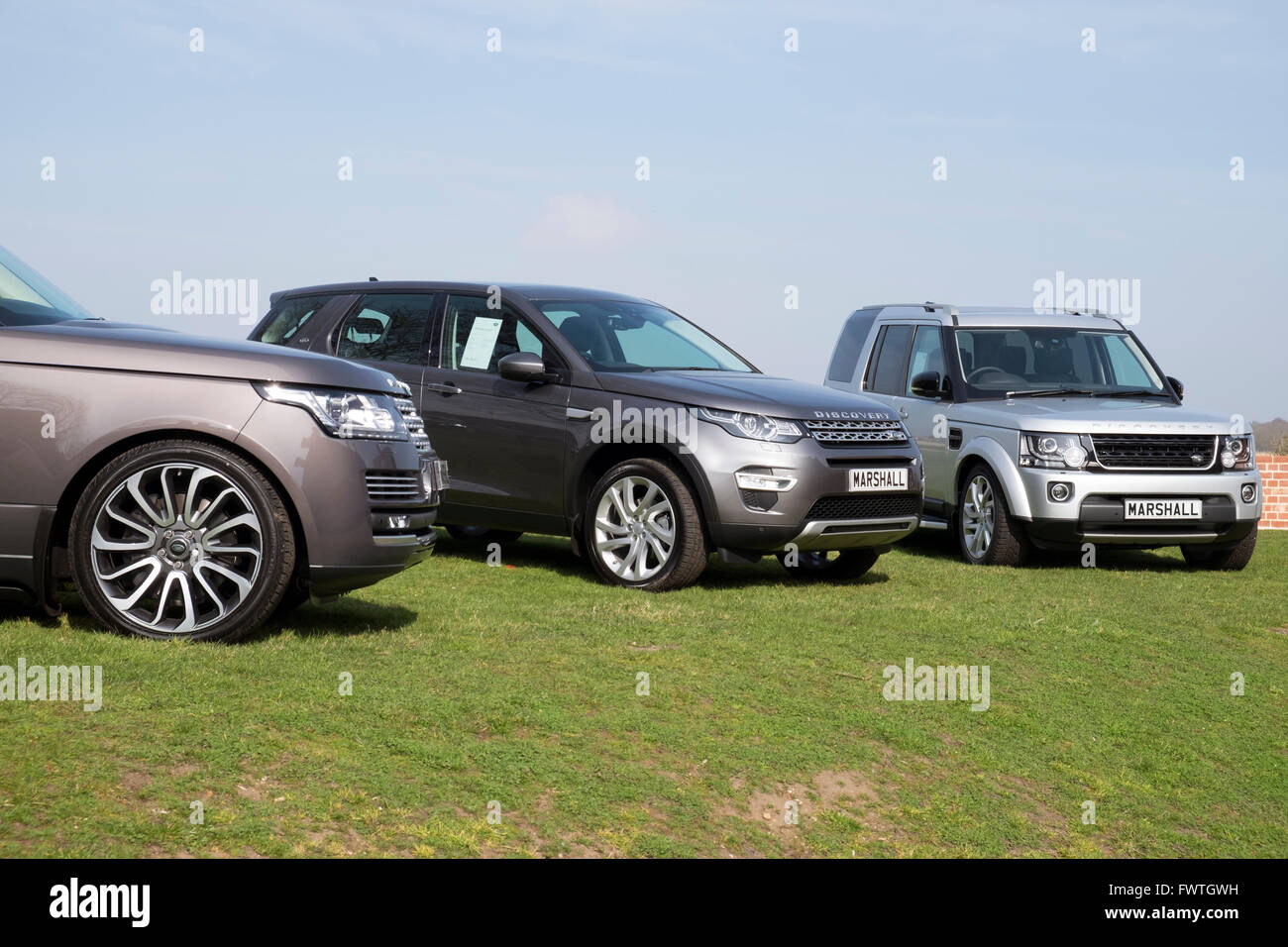 Marshall Land Rover Stock Photo - Alamy
