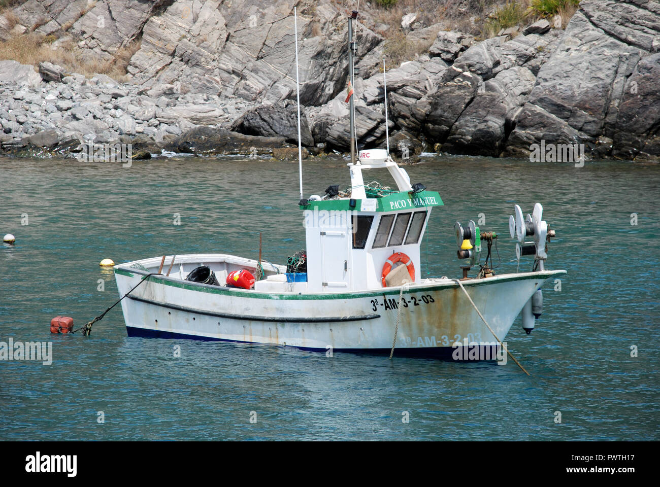Spanish fishing boat hi-res stock photography and images - Alamy