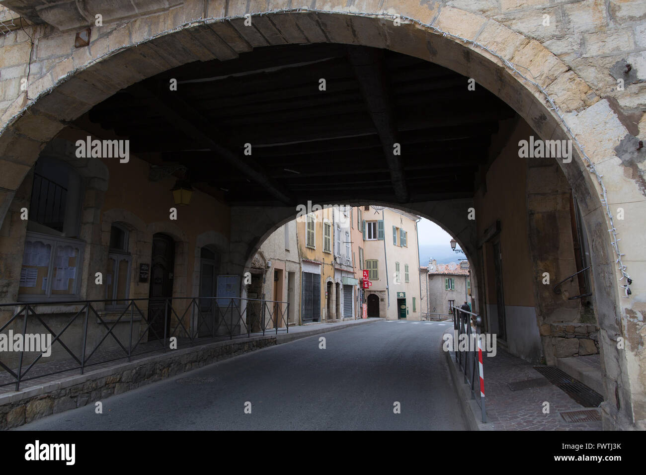 Fayence, French village in the commune of Var, Provence-Alpes-Cote d ...