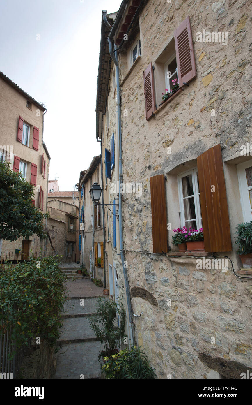 Fayence, French village in the commune of Var, Provence-Alpes-Cote d ...