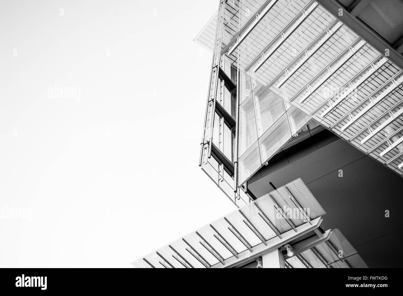 The Shard really plays up to the name. Shards of glass hang everywhere ...