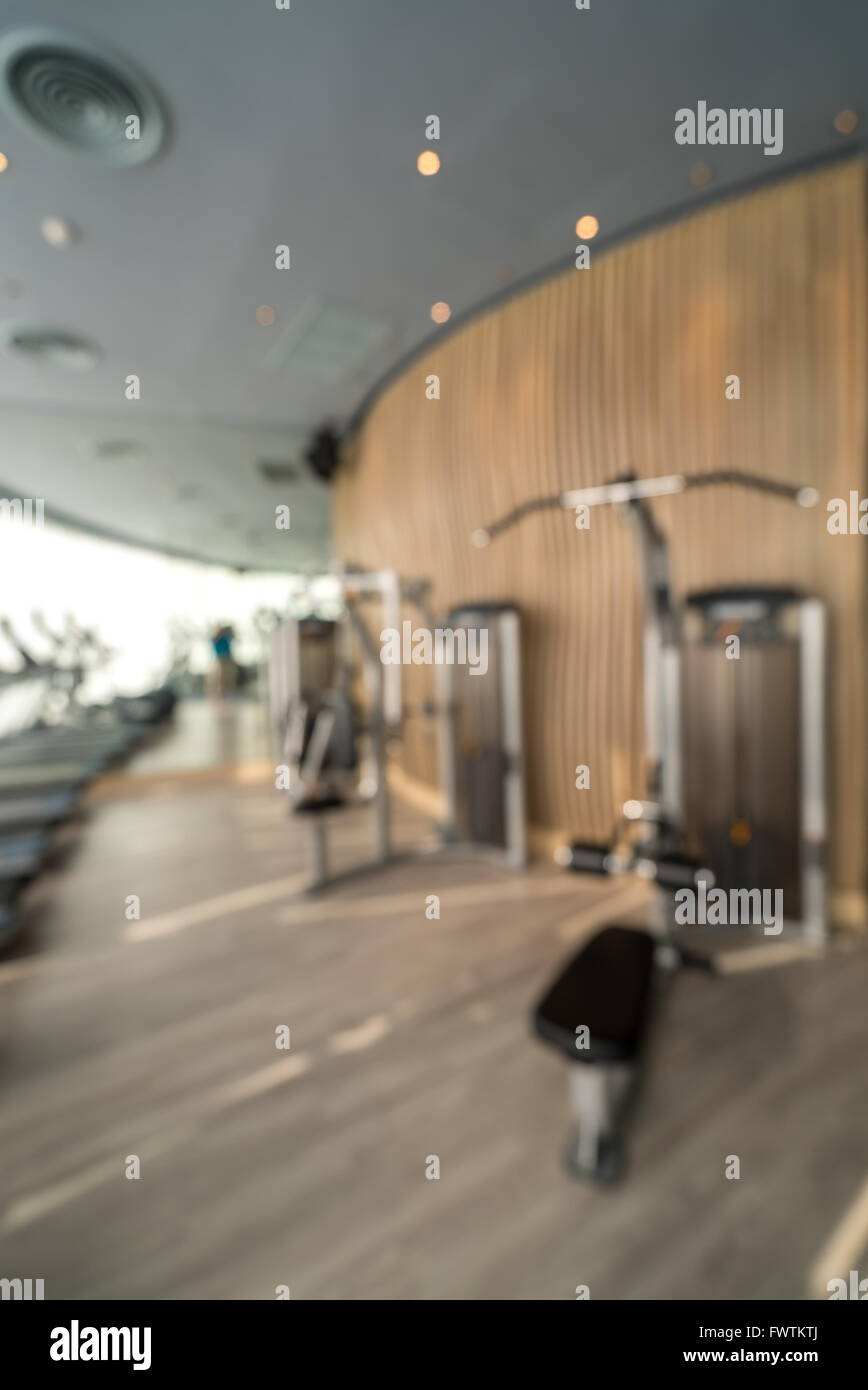 Abstract blur fitness gym background hi-res stock photography and ...