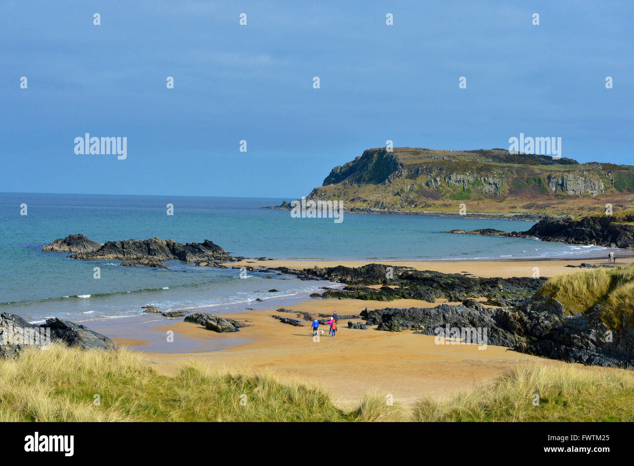 Culdaff Blue Flag Beach, Culdaff, Inishowen, County Donegal, Ireland ...