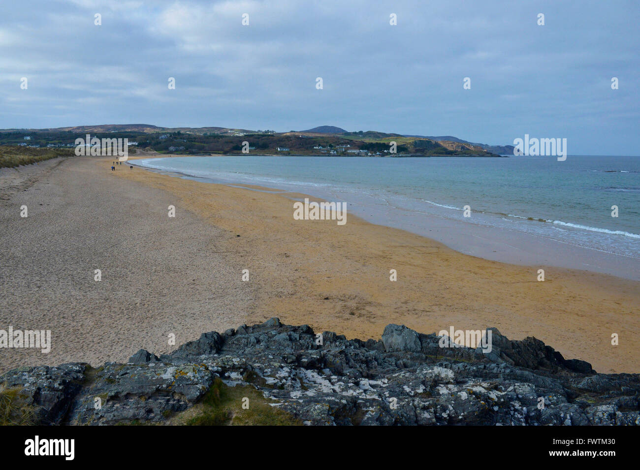 Culdaff Blue Flag Beach, Culdaff, Inishowen, County Donegal, Ireland ...