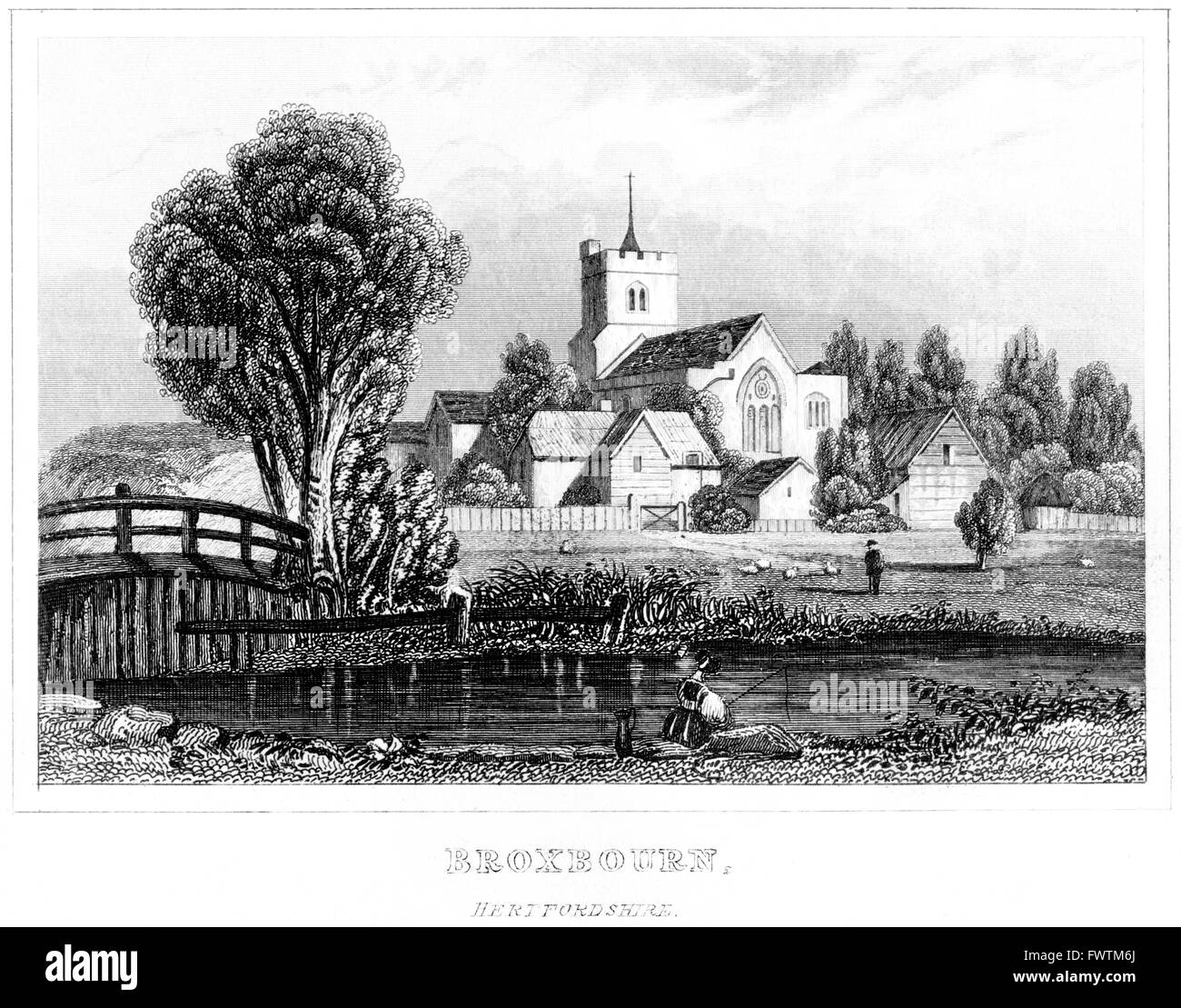 Broxbourne Black and White Stock Photos & Images - Alamy