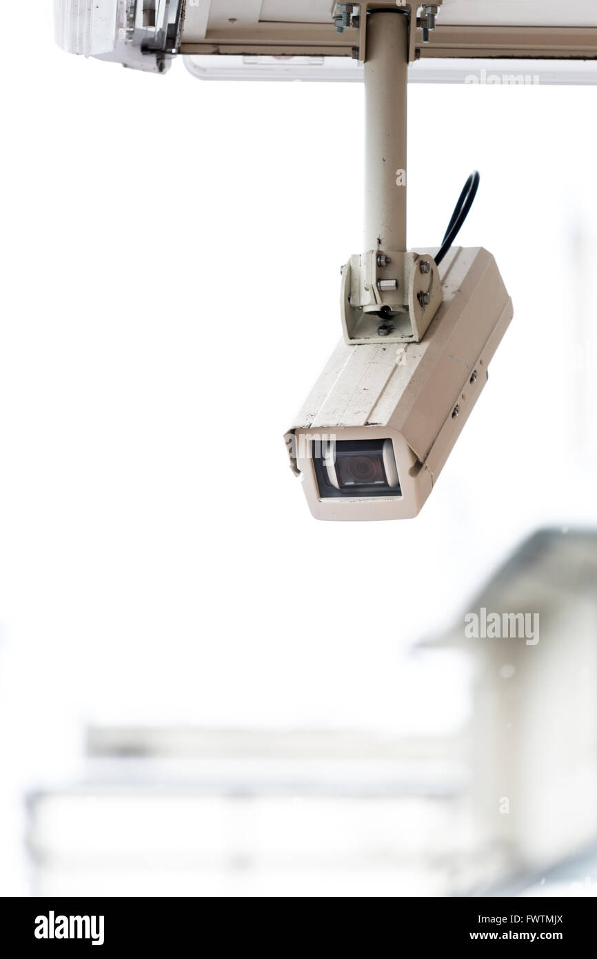 security camera CCTV of retail shop Stock Photo - Alamy