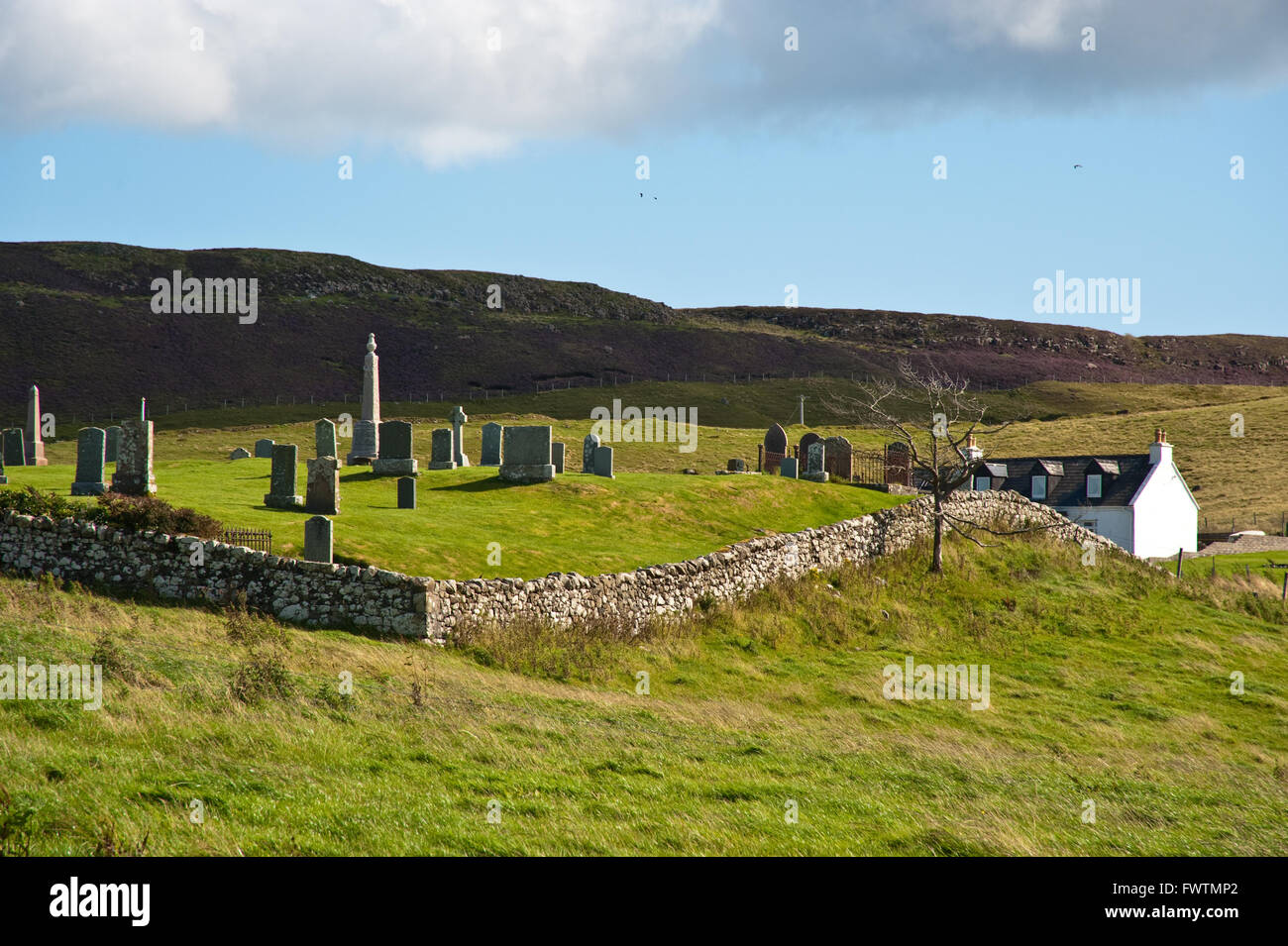 Cemetery on the Isle of Skye, Scotland Stock Photo - Alamy
