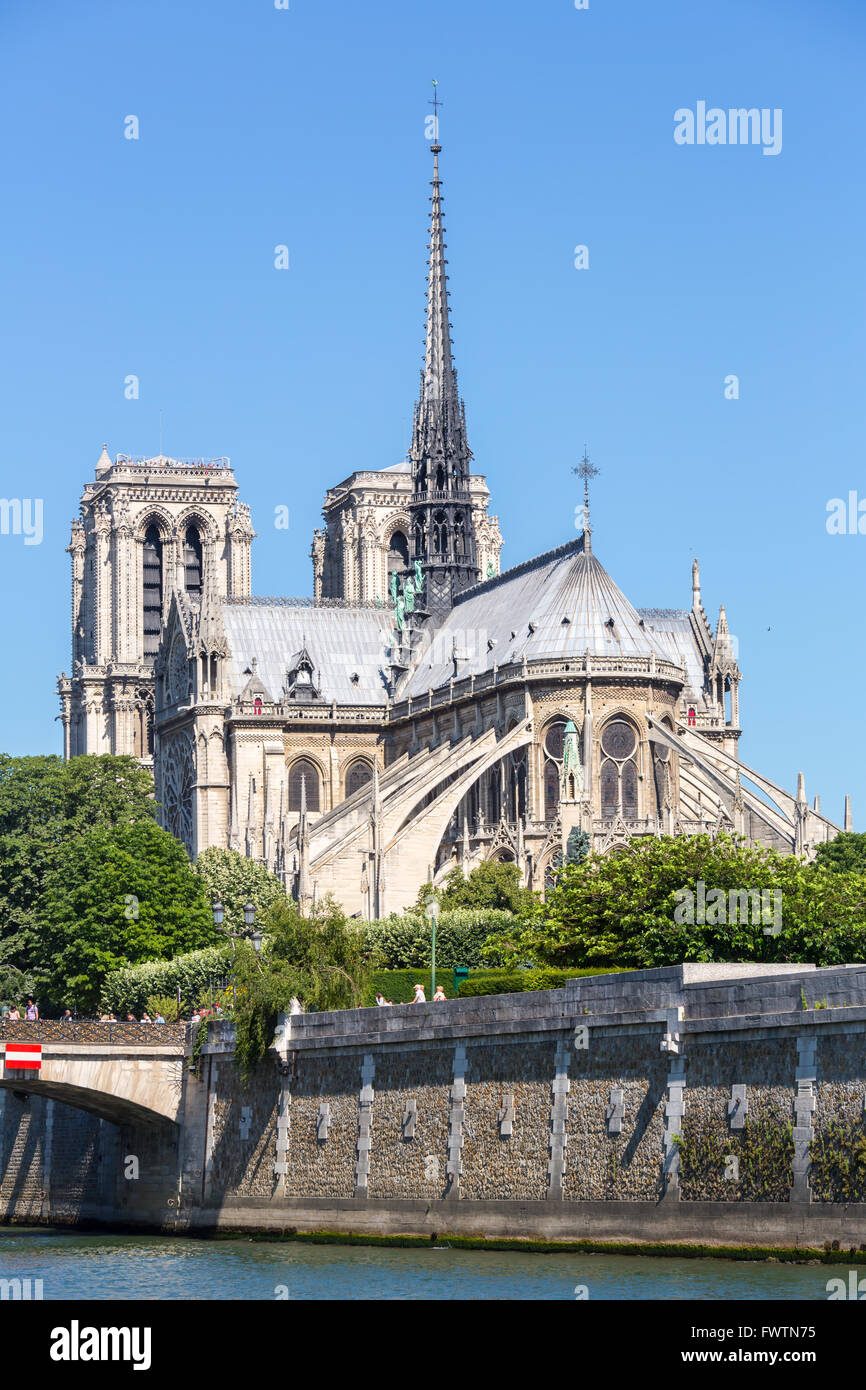 Cathedral Notre Dame Reims Champagne, River Seine, Paris, France Stock ...