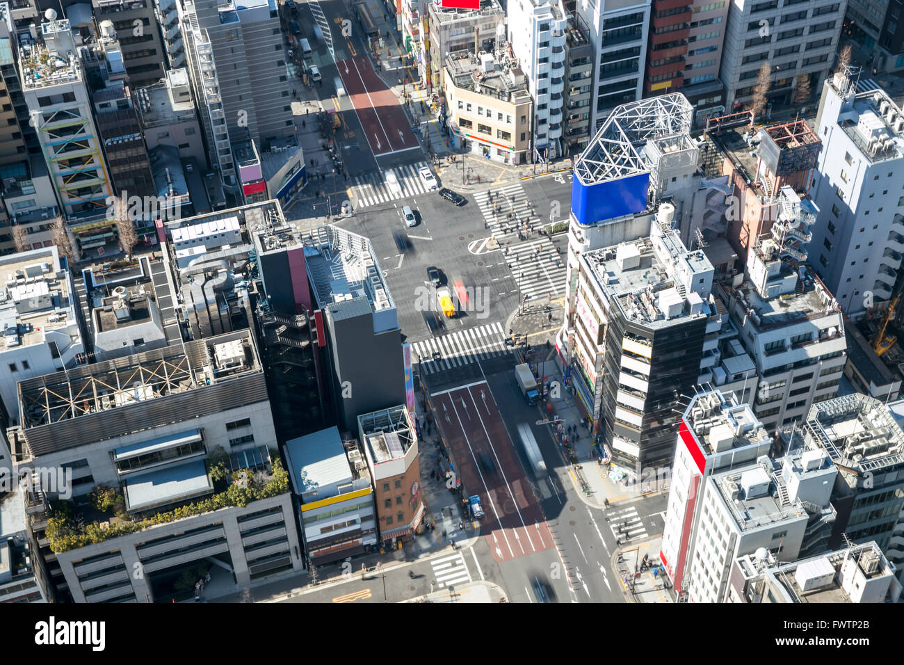 Aerial view Tokyo skyline downtown cityscape in Japan Stock Photo - Alamy
