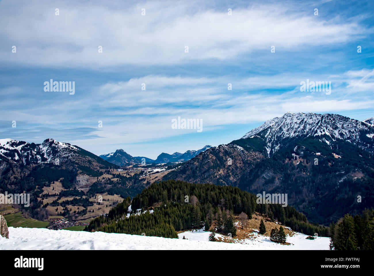 Spring in the german alps hi-res stock photography and images - Alamy