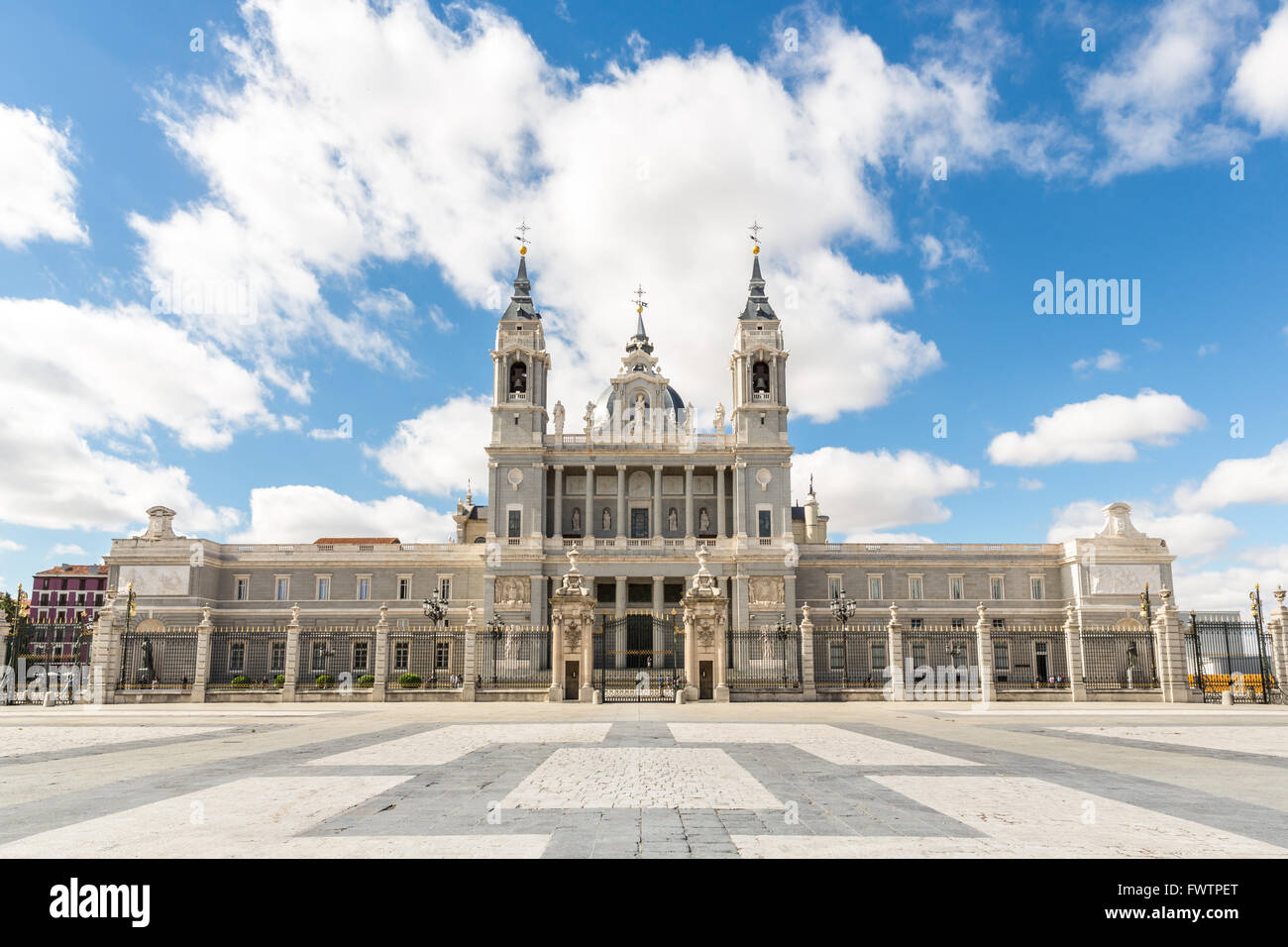 Almudena Royal Cathedral Madrid, Spain Stock Photo - Alamy