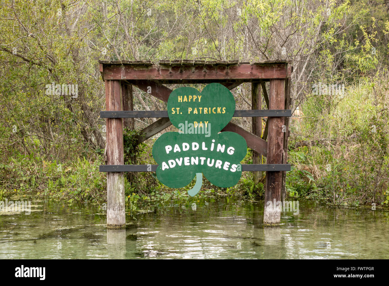 Sign river state park florida hi-res stock photography and images - Alamy