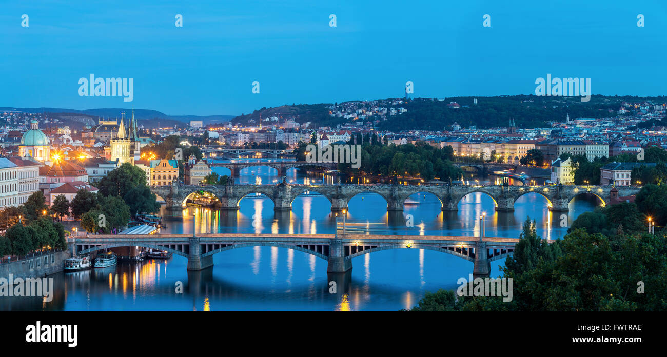 Prague panorama breathtaking view hi-res stock photography and images ...