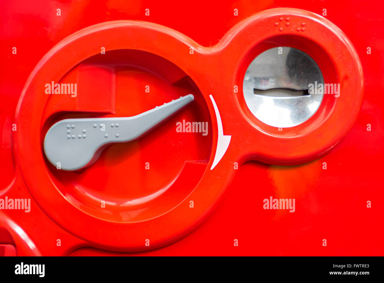 vending Machine Coin insert space Stock Photo - Alamy